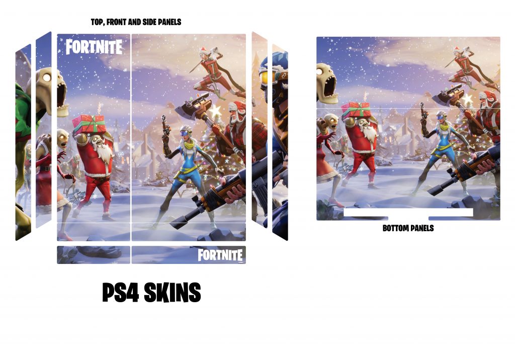 Fortnite PS4 Skin - Custom Fortnite Playstation 4 Skin - Christmas ...