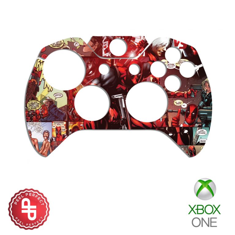 Deadpool Xbox One Controller Skin - Peel Perfect Stickers
