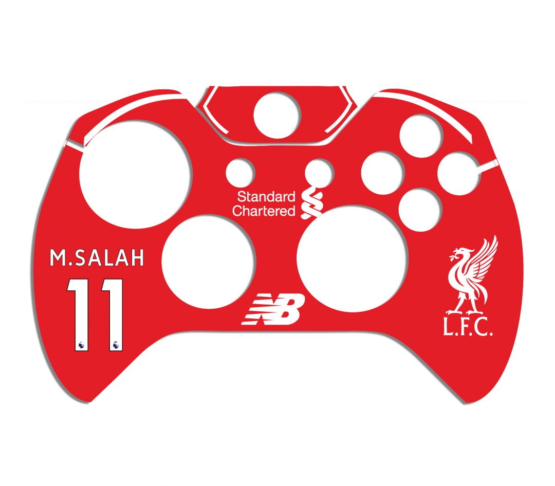 Liverpool Xbox One Controller Skin - Any Name and Number - Peel Perfect ...