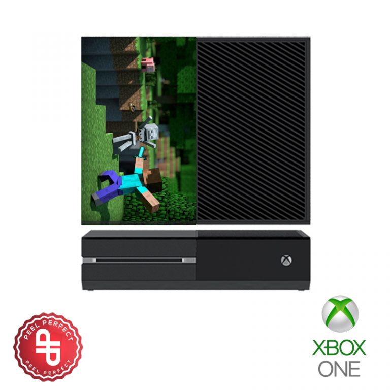 Minecraft Xbox One Skin - Top Panel Only - Peel Perfect Stickers